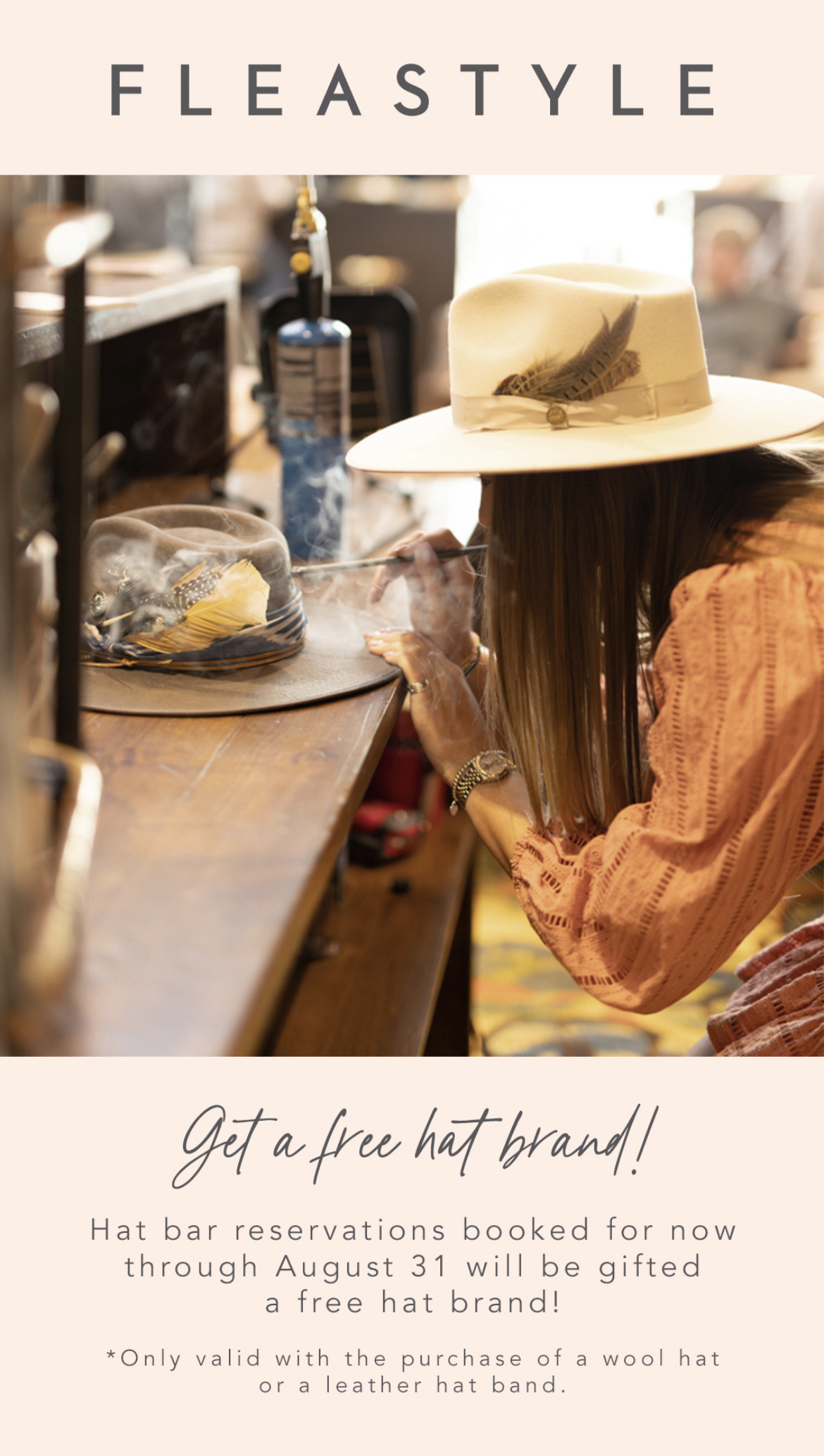 Free Hat Branding at Flea Style - The Star District