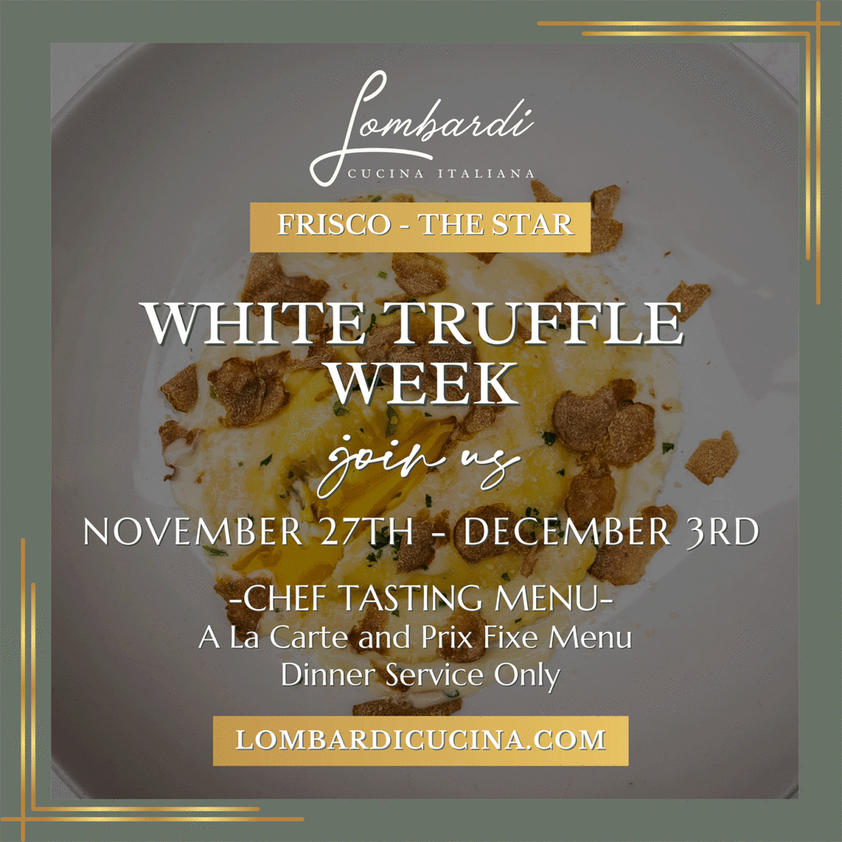 WHITE TRUFFLE WEEK - The Star District