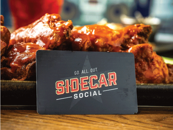 Sidecar Social Gift Card Special - The Star District