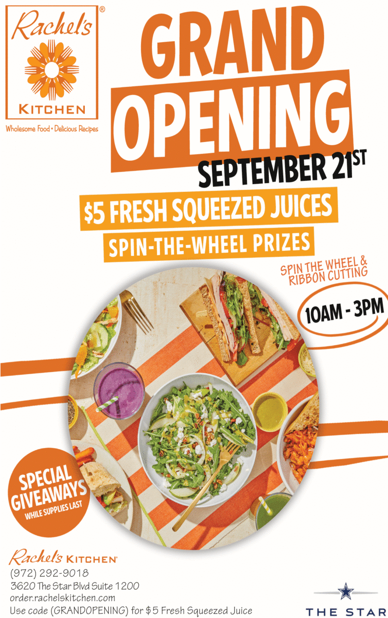 Rachel's Kitchen Grand Opening - The Star District